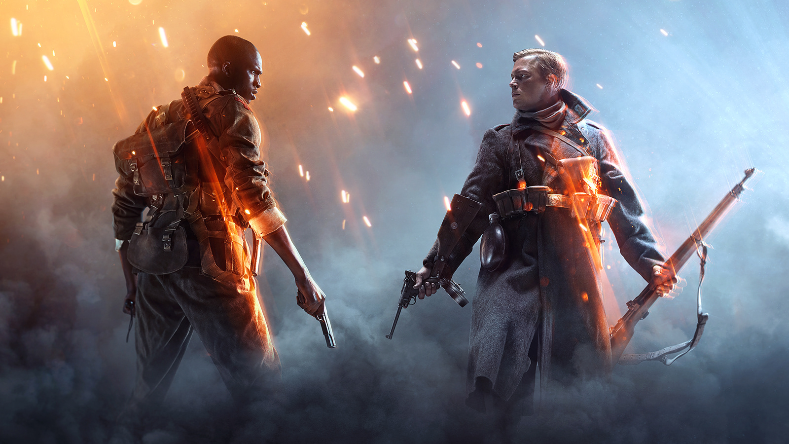 Robert Sammelin ARTWORKS - Battlefield 1 Key Art & Logo Design