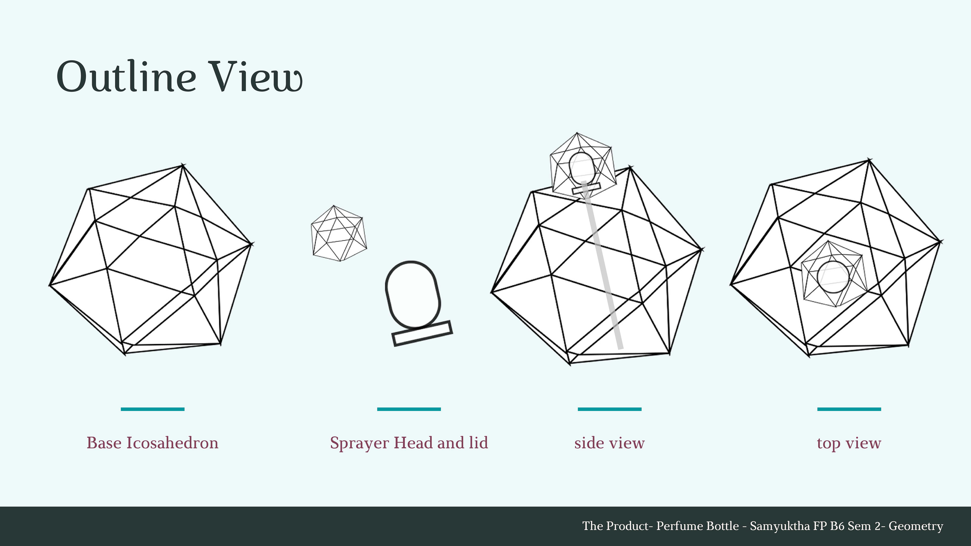 Sam R - Geometric Perfume Bottle Design
