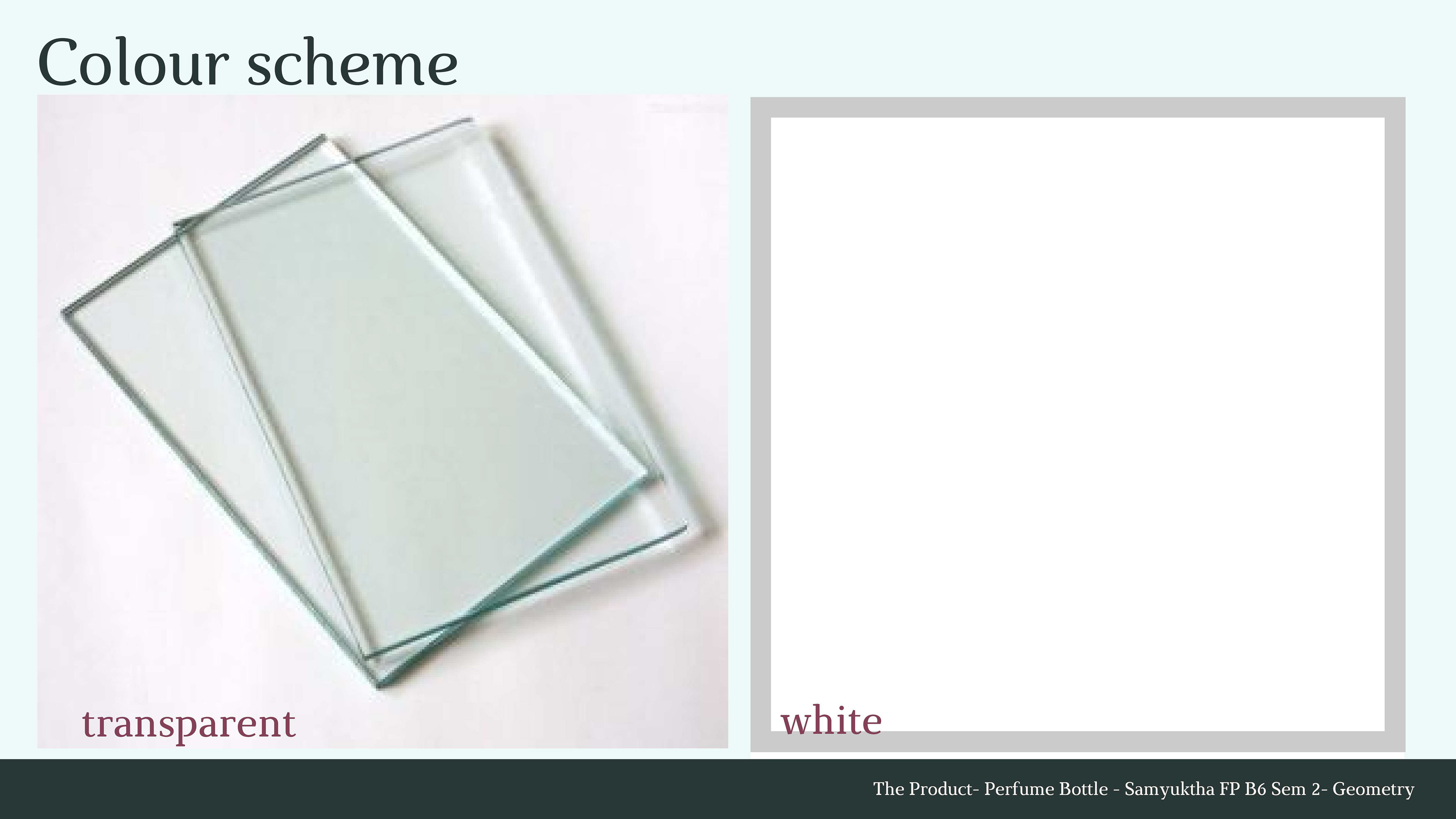 Sam R - Geometric Perfume Bottle Design