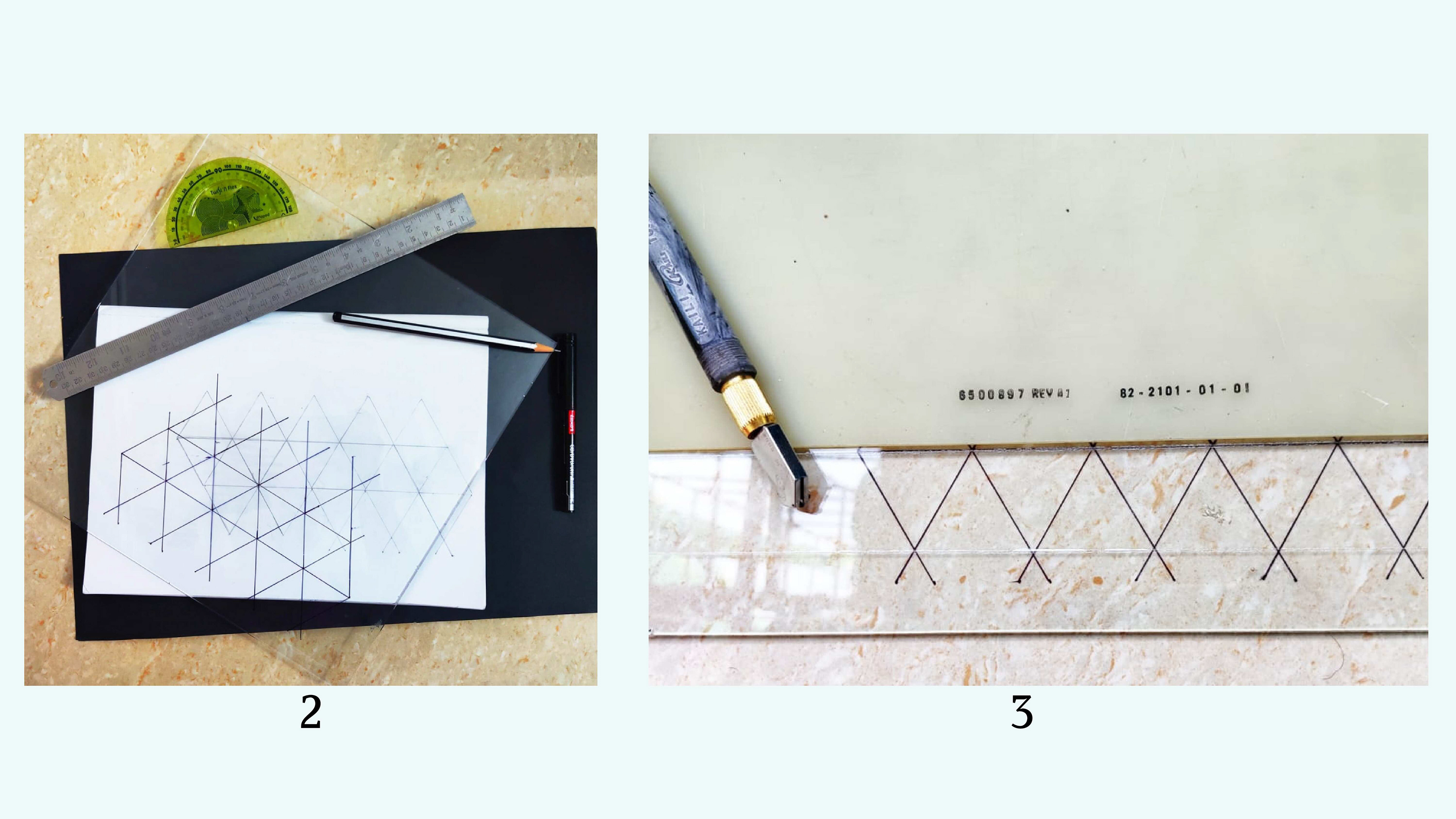 Sam R - Geometric Perfume Bottle Design
