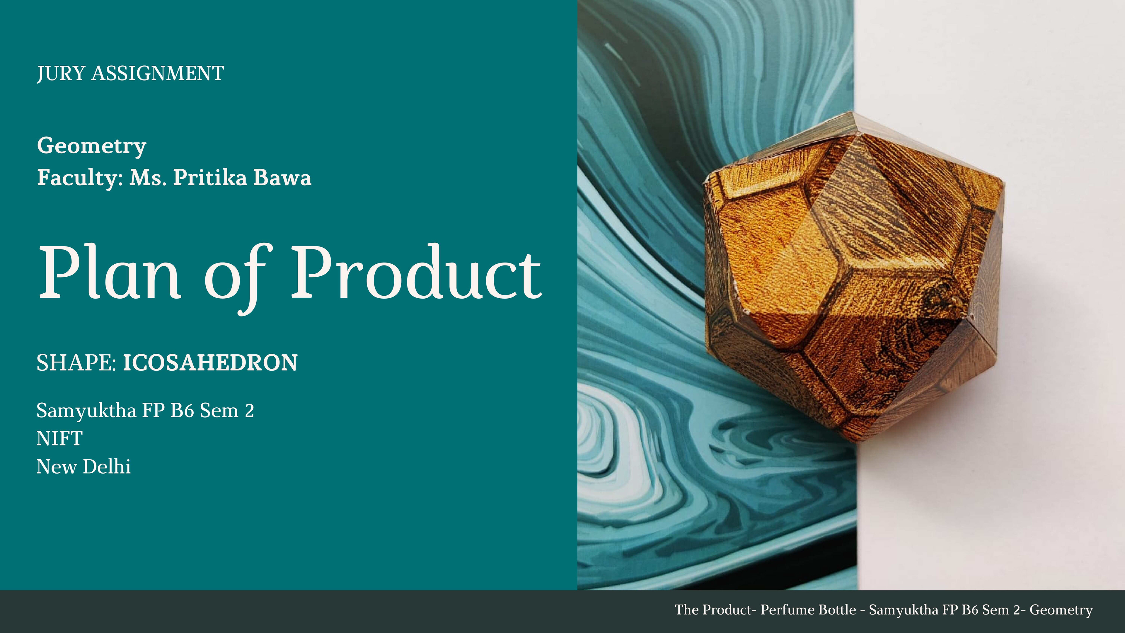 Sam R - Geometric Perfume Bottle Design