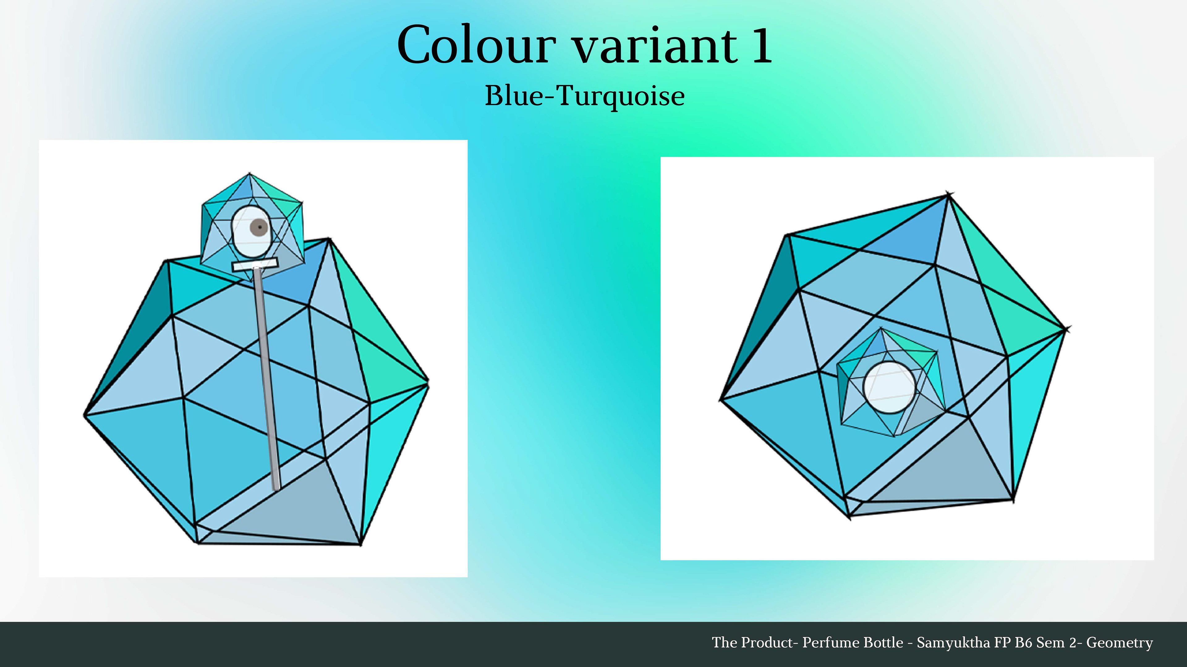 Sam R - Geometric Perfume Bottle Design