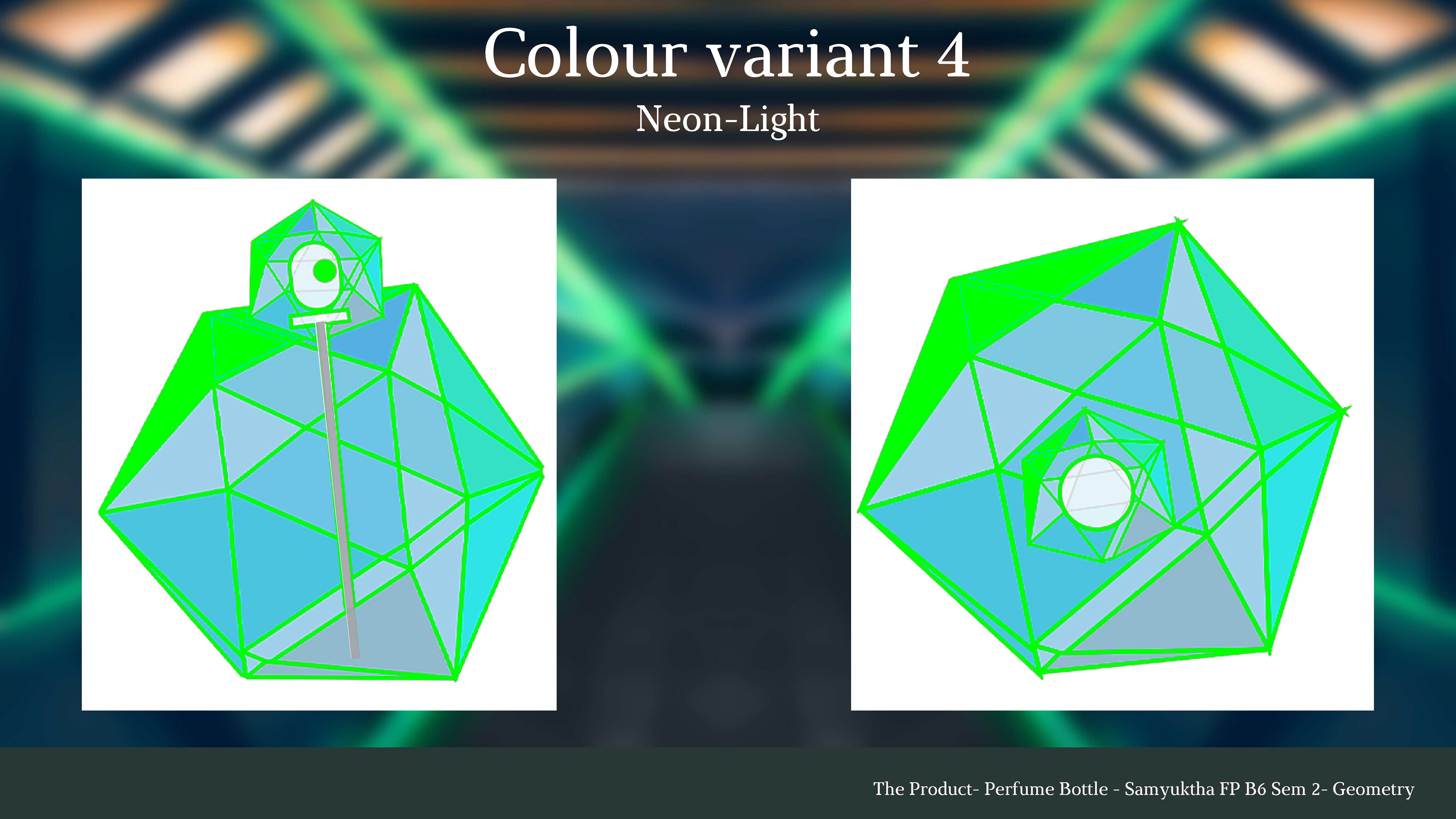 Sam R - Geometric Perfume Bottle Design