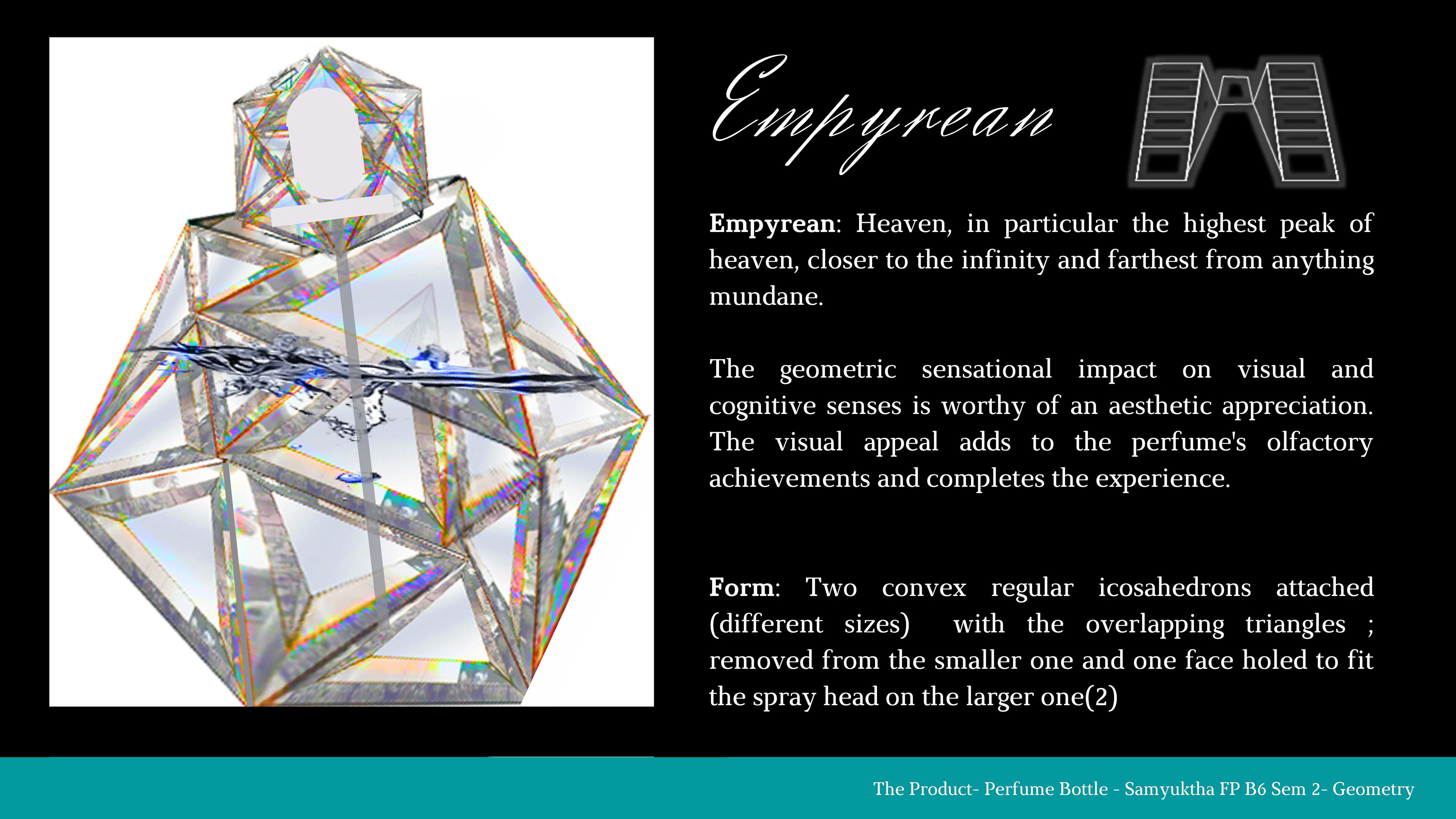 Sam R - Geometric Perfume Bottle Design