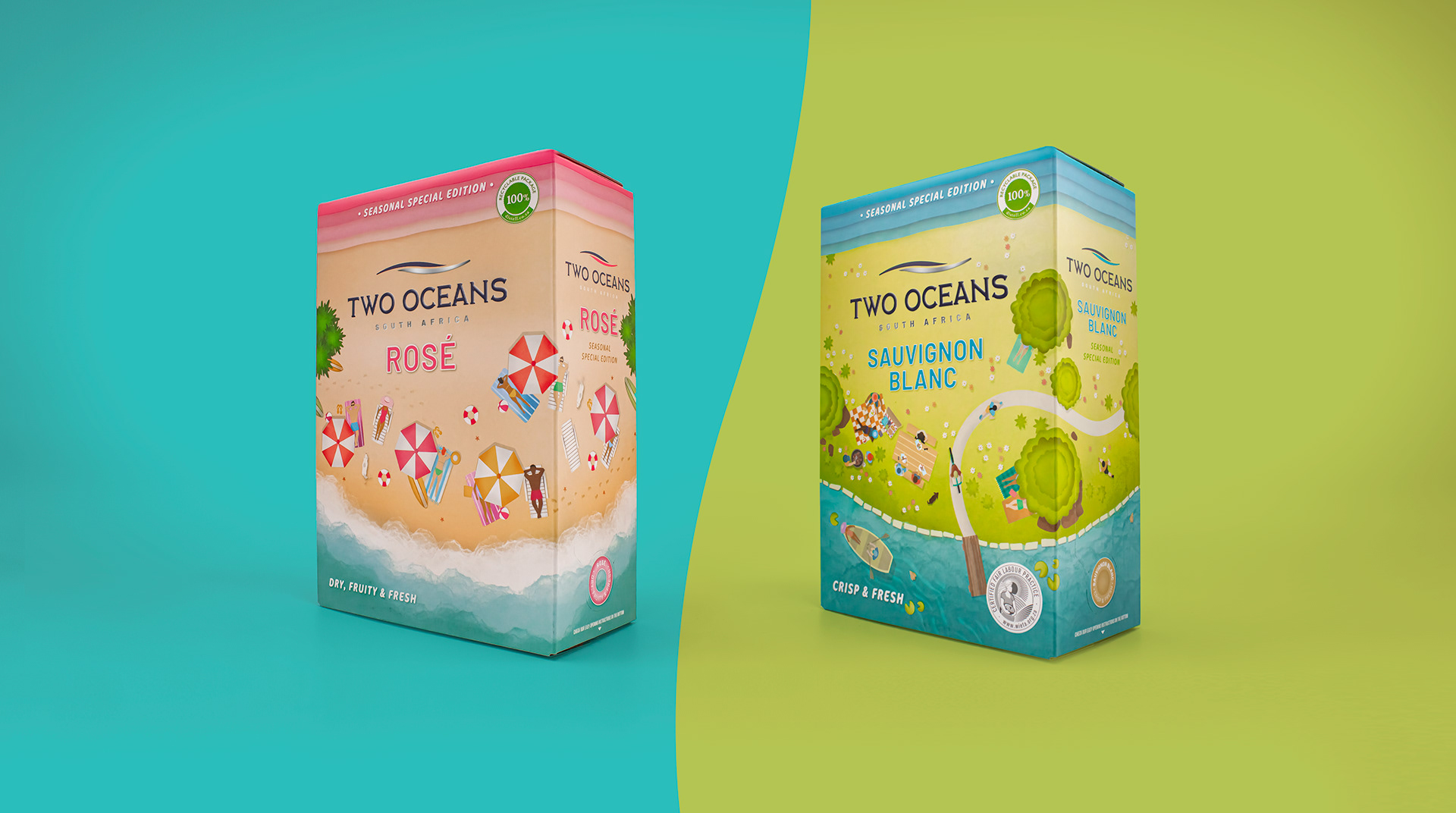 Gentry Creative Design Agency - Two Oceans Limited Edition Bag in Box