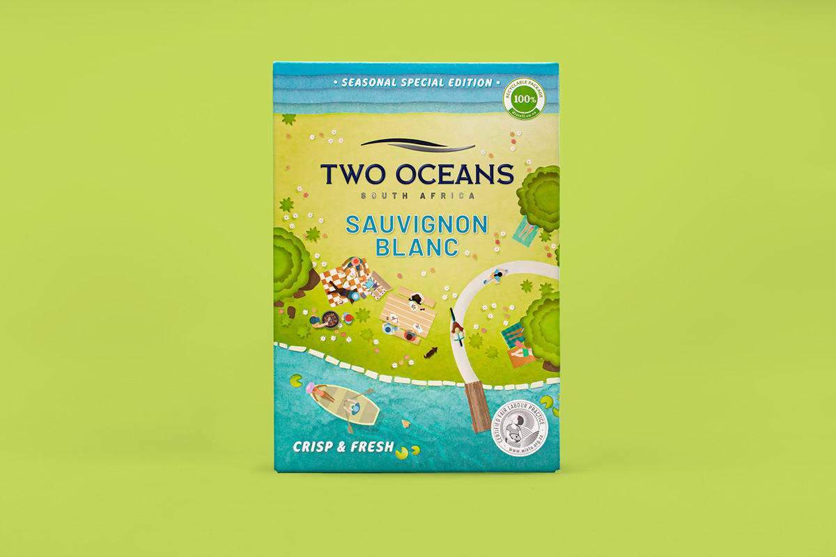 Gentry Creative Design Agency - Two Oceans Limited Edition Bag in Box