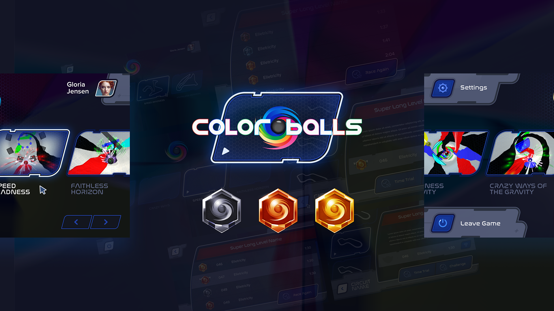 GoldDev Web and Graphic Design Studio - Color Balls Game Design