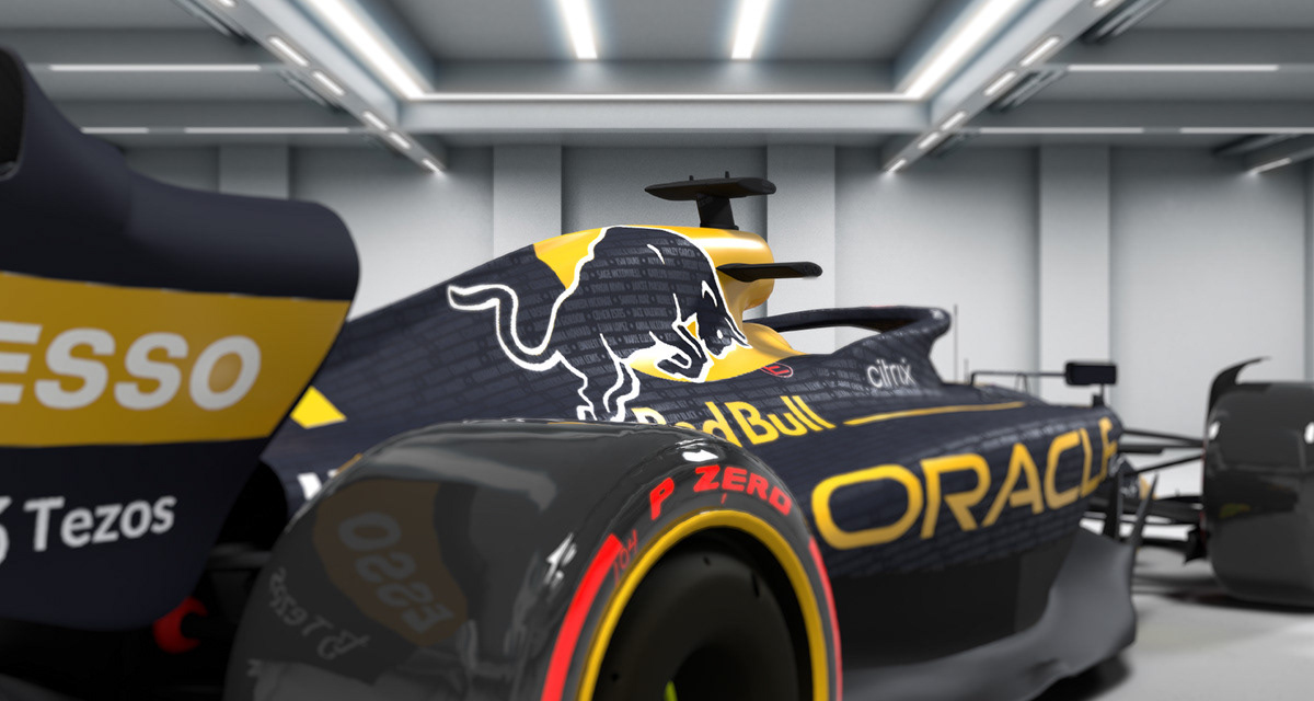 James Kashetta - Oracle Red Bull Racing F1 2023 - Livery Concept