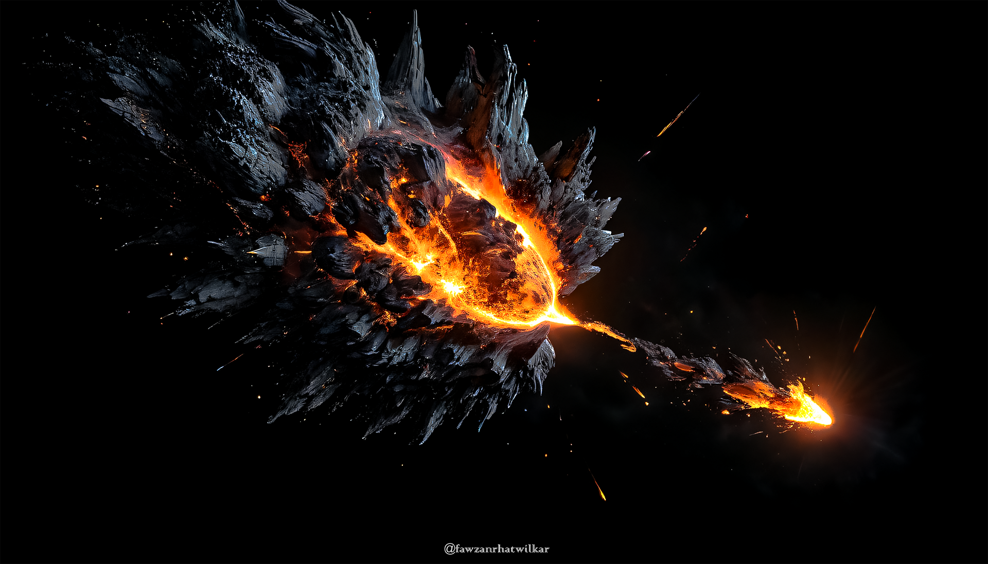 Pixel Prodigy - A Brilliant Flaming Metro with AI