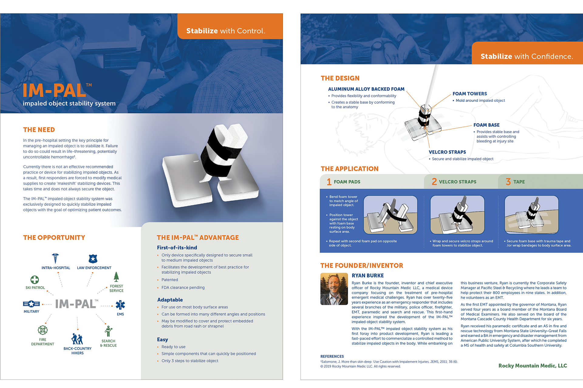 Sarita Geisel Graphic Design - Medical Device Industry Graphic Design