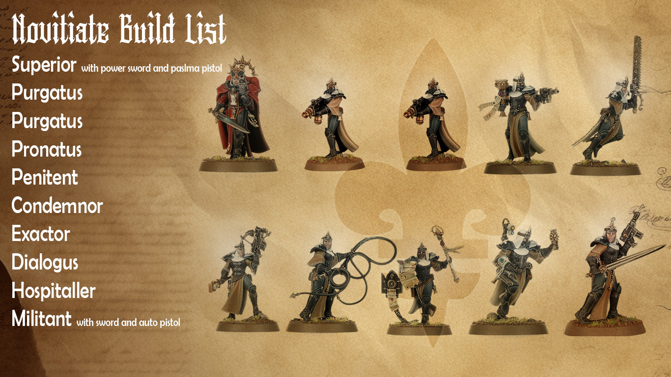 Novitiate Kill Team Build Guide : r/sistersofbattle