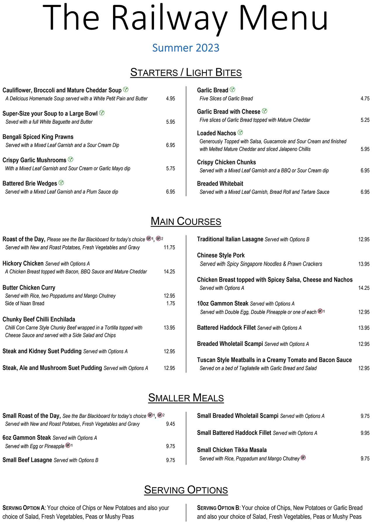 The Railway at Wymondham - Main Menu