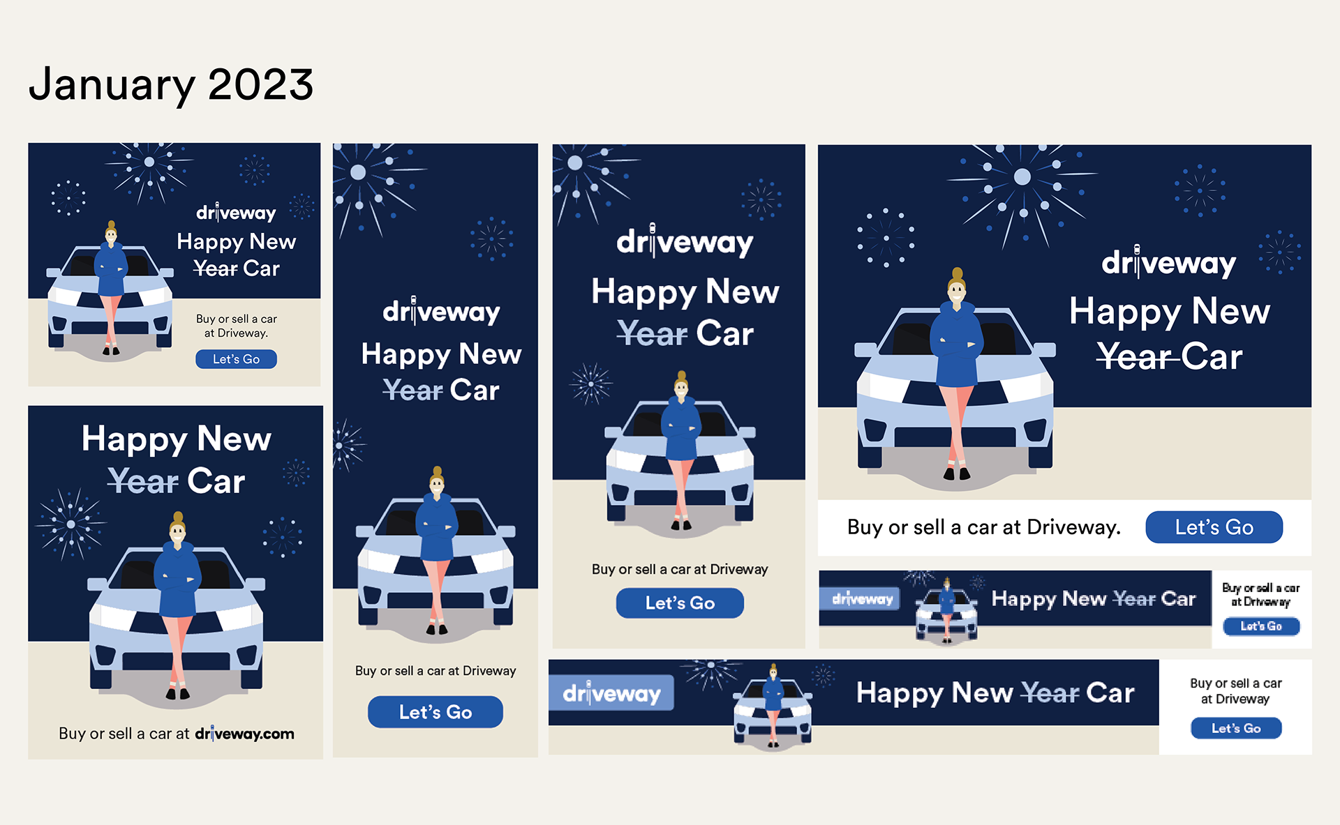 Amanda Ranit Portfolio - Driveway Seasonal Digital & OOH Activations