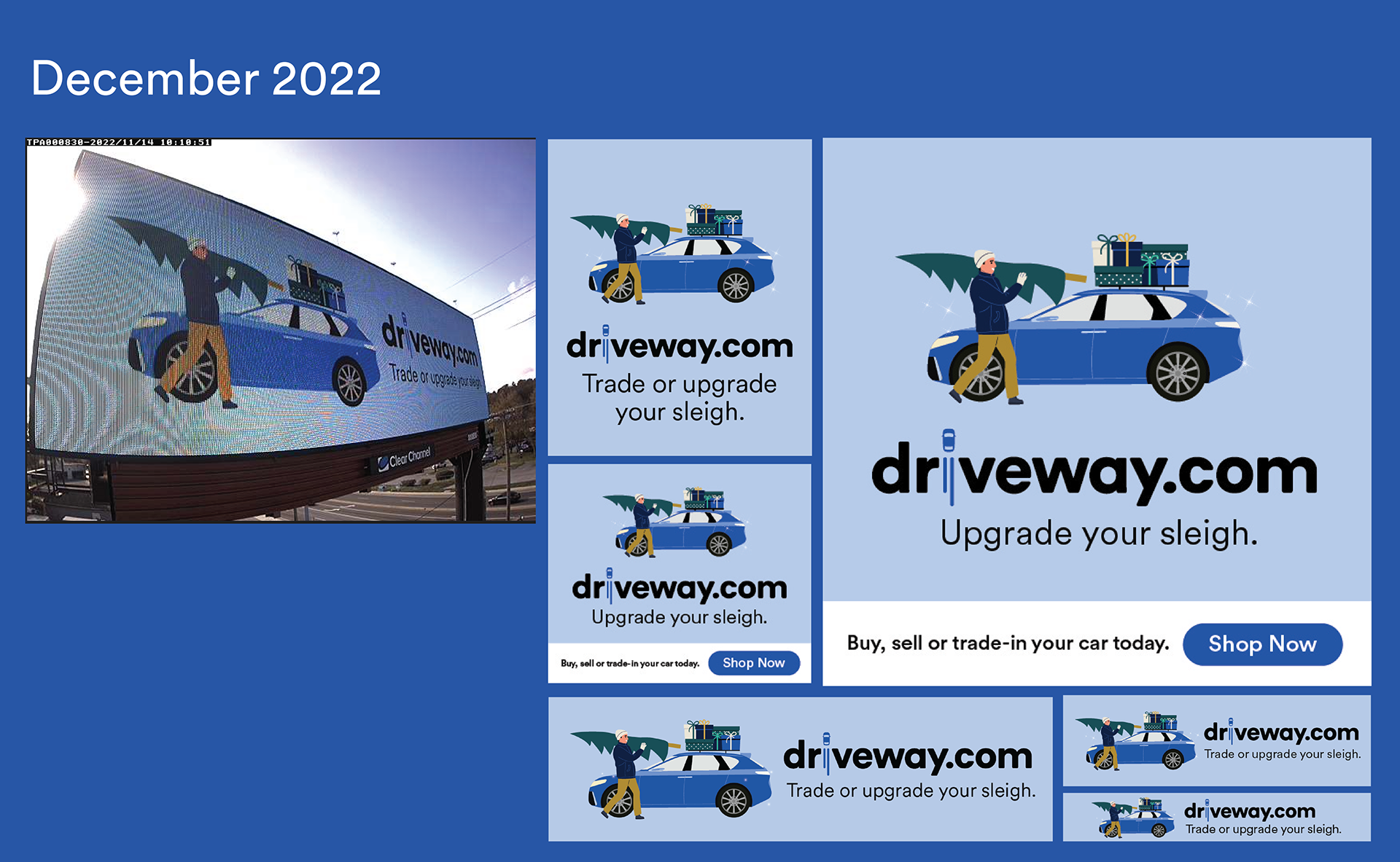 Amanda Ranit Portfolio - Driveway Seasonal Digital & OOH Activations