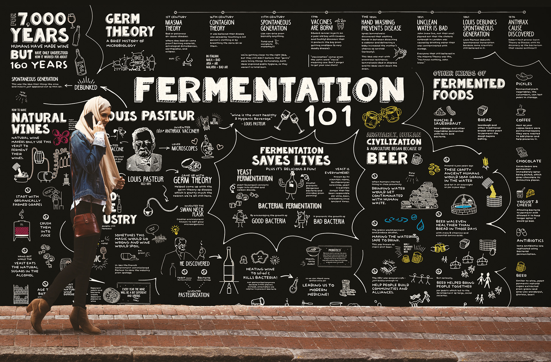 Box Digital Media - Large Custom Infographic Wall