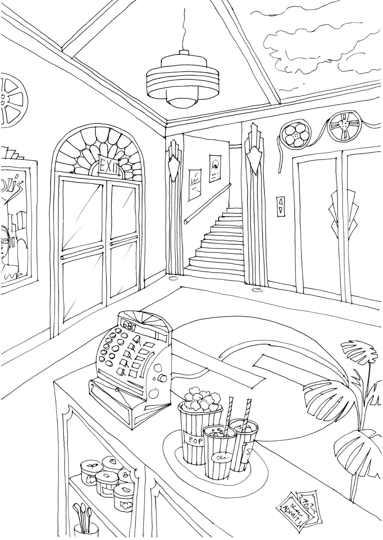 word natalie coloring pages