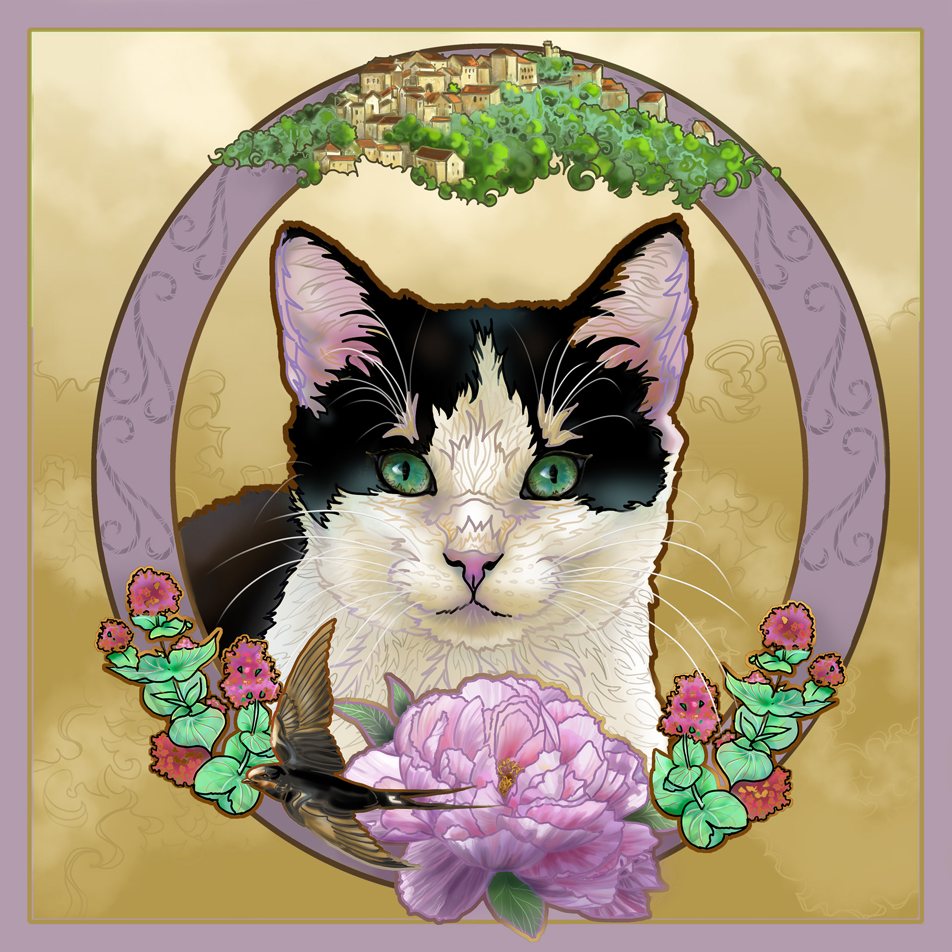 Nicole Barrière - Les chats