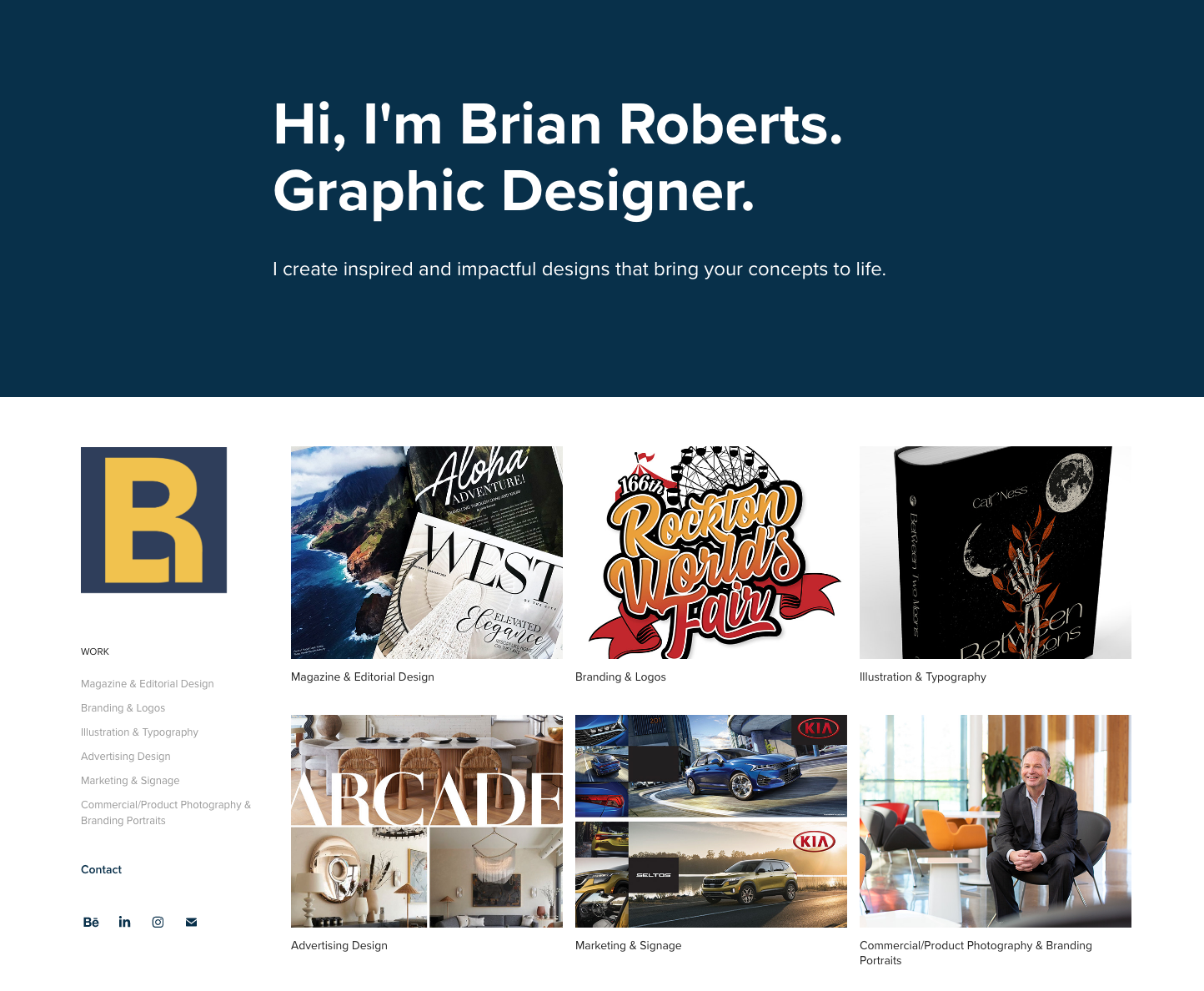 Brian Roberts Graphic Design - Branding & Logos