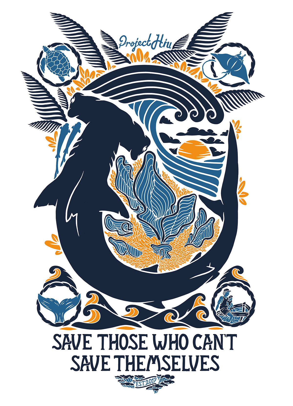 Vincent Grand: Grafiker & Illustrator - Project Hiu