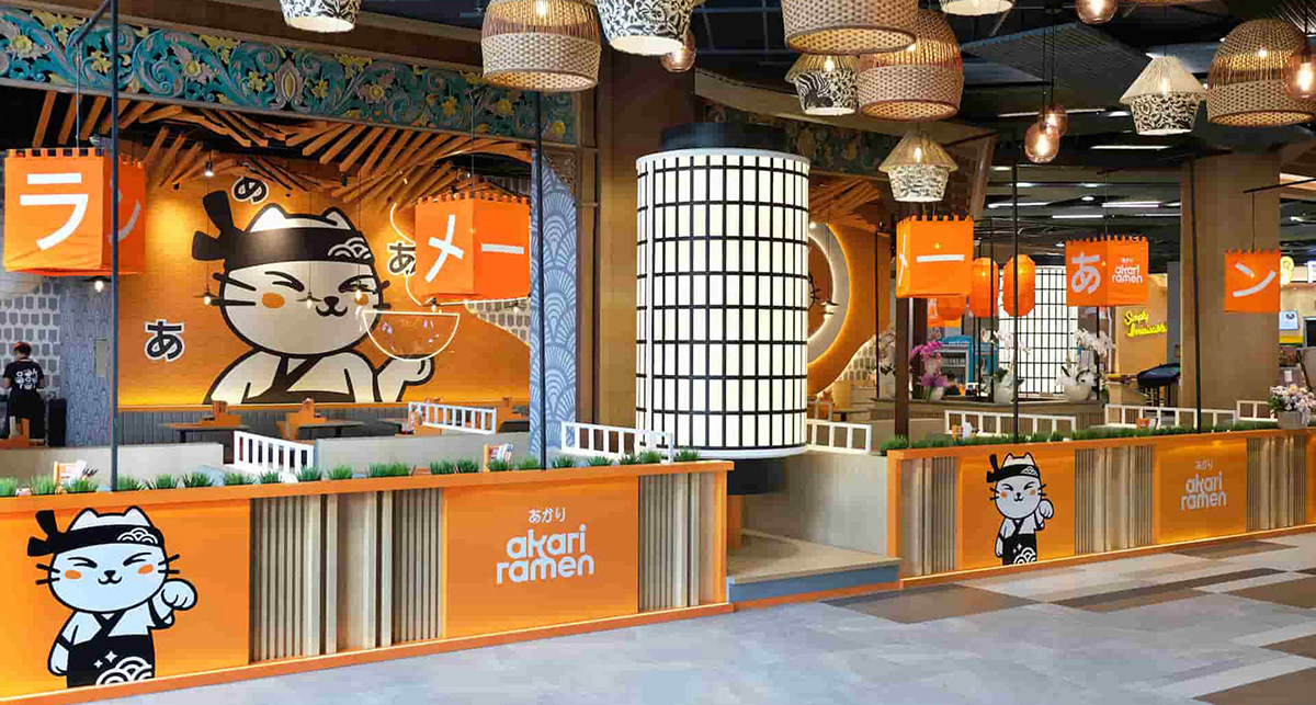 Singaraja Design - Akari Ramen Brand Identity