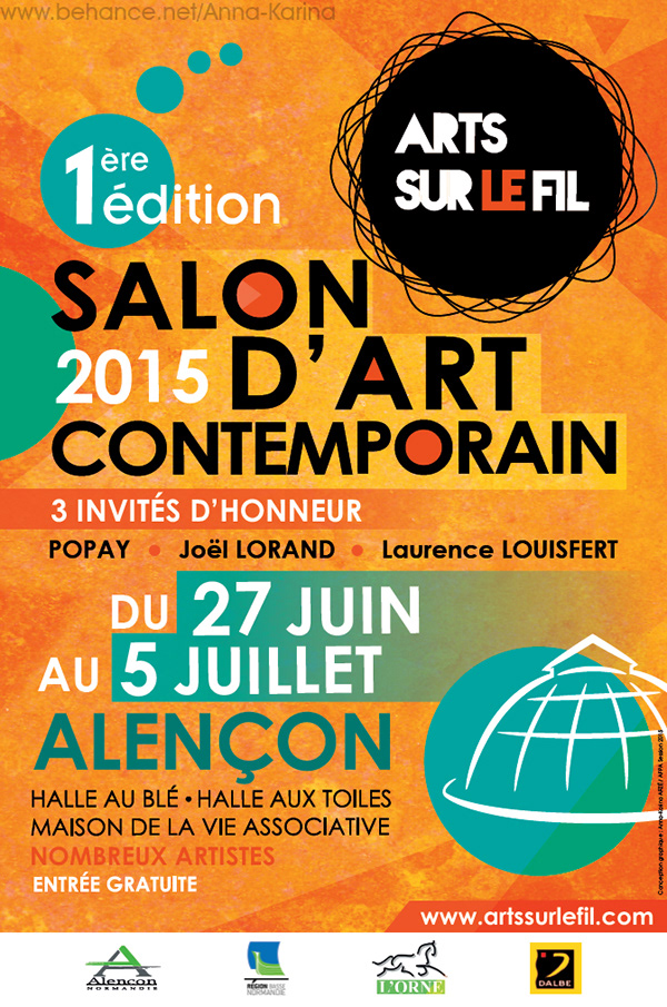 Anna-Karina ARZÉ - Graphic & Motion Designer - Affiche - Salon d'art ...