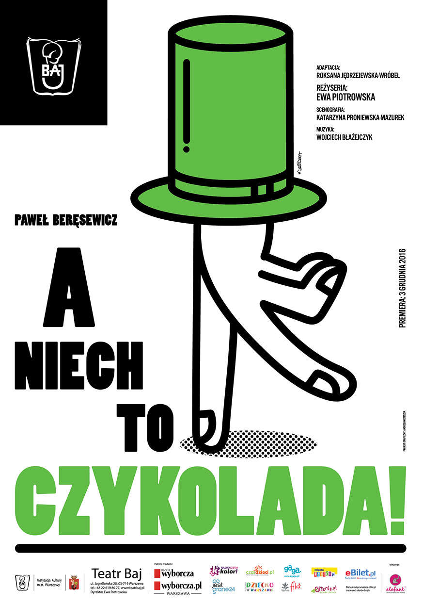 Andrzej Wieteszka - POSTER TEATR BAJ/THEATER BAJ Poster for children's the