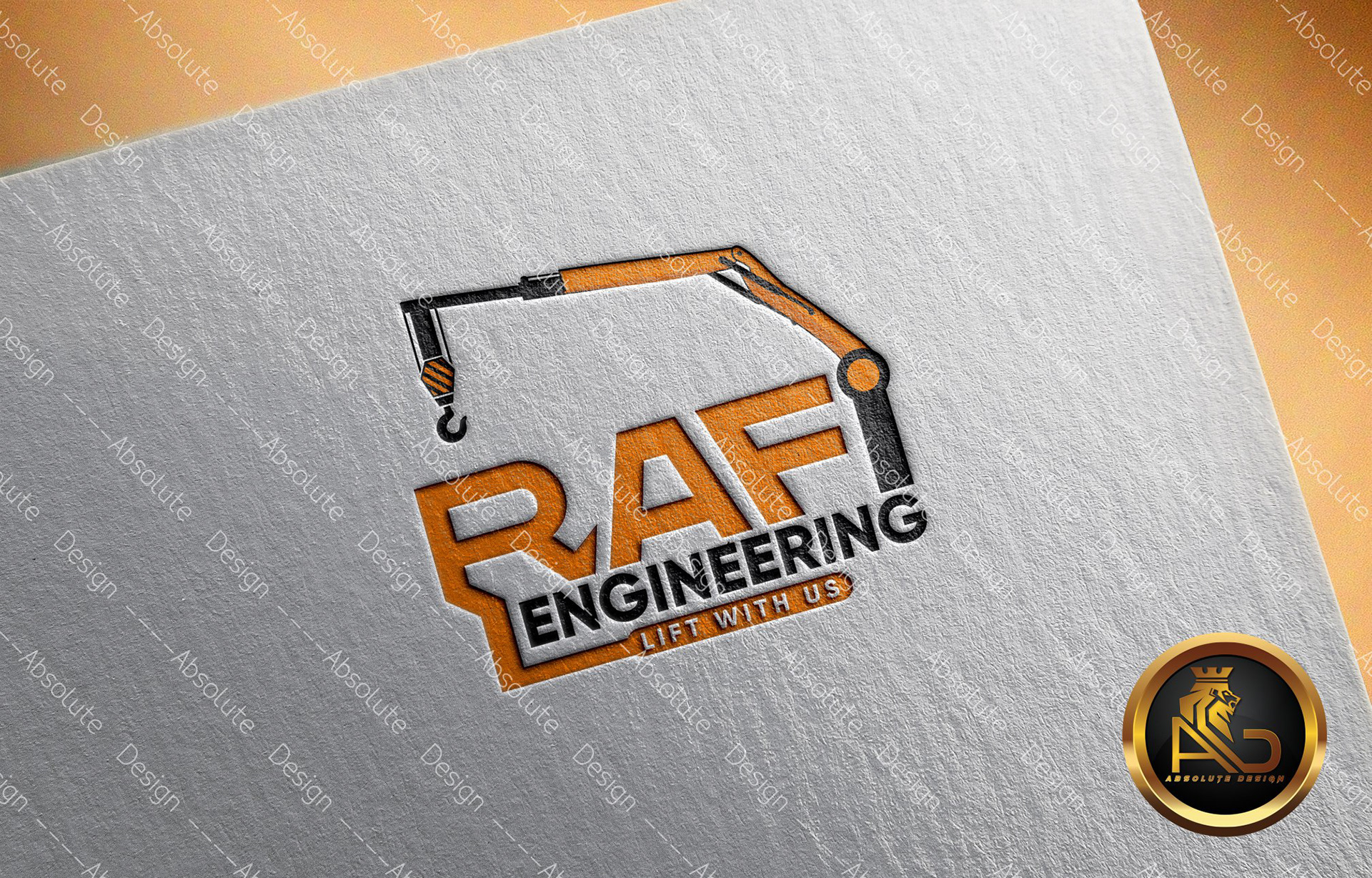 PRANTO.GFX (Sr. Branding Designer) - Logo - Rafi Engineering