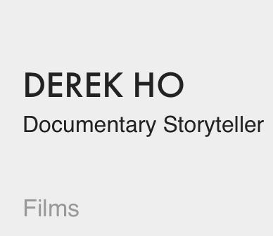 DEREK HO documentary storyteller Melbourne Australia - In The Lion's Den