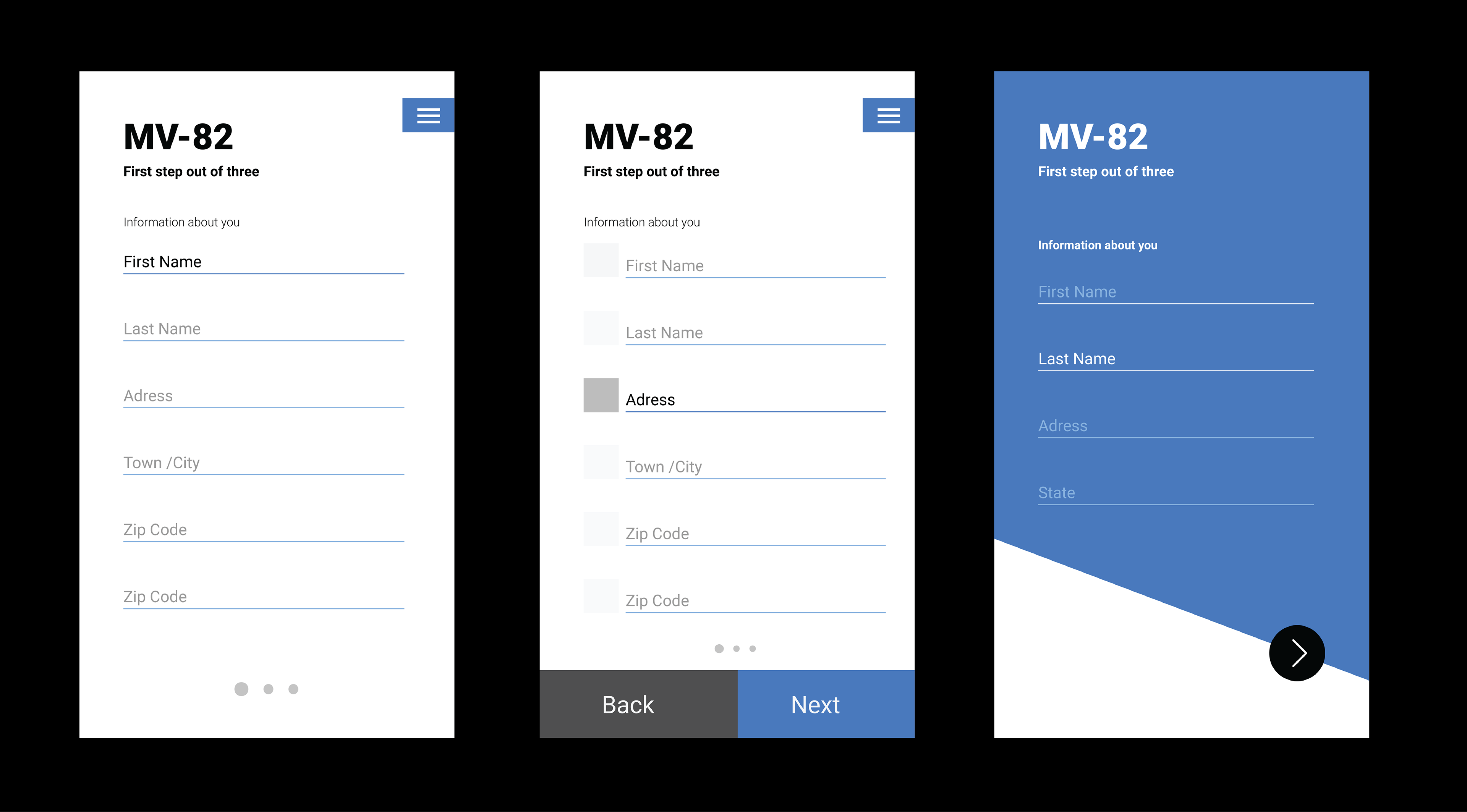 Aimee Spisak Design - DMV License & Form Redesign