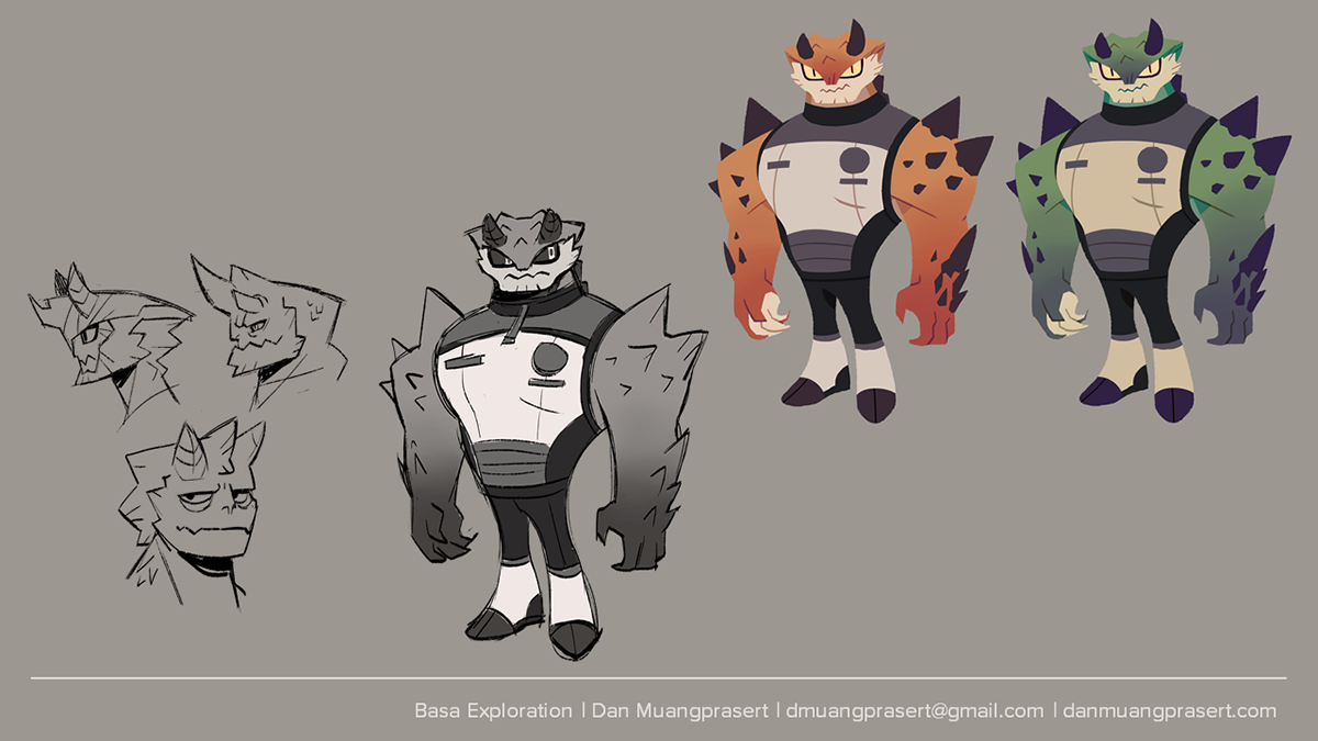 Dan Muangprasert - Character Design