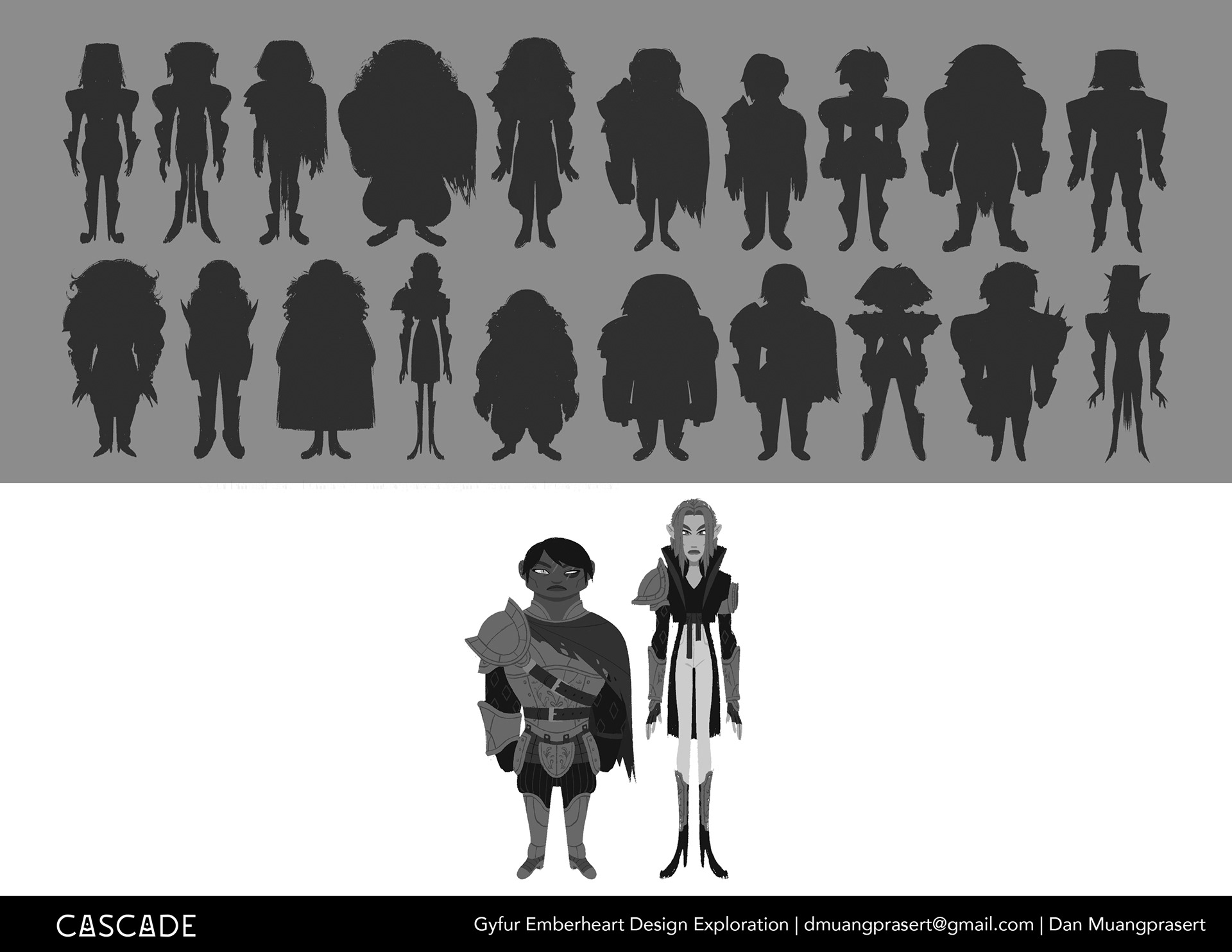 Dan Muangprasert - Character Design