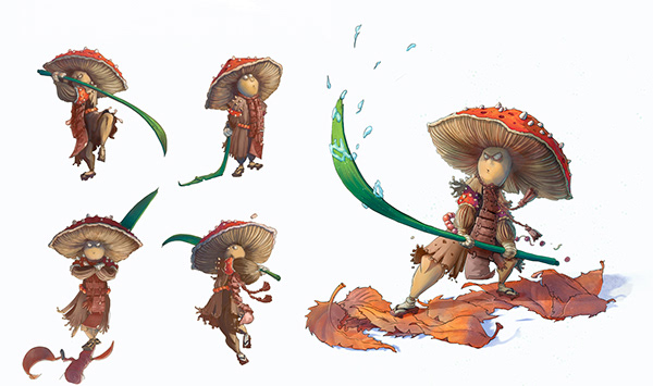 Candida Corsi - Character design