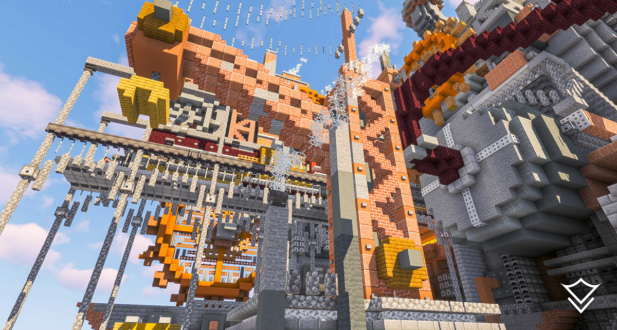 Varuna - Professional Minecraft Builders & Developers - Steampunk Factory