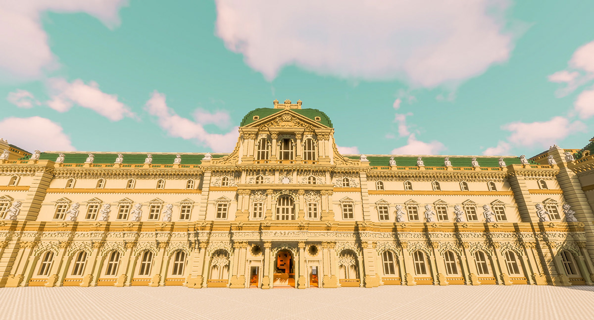 Varuna - Professional Minecraft Builders & Developers - The Louvre