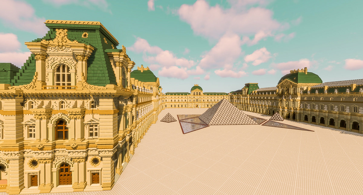 Varuna - Professional Minecraft Builders & Developers - The Louvre