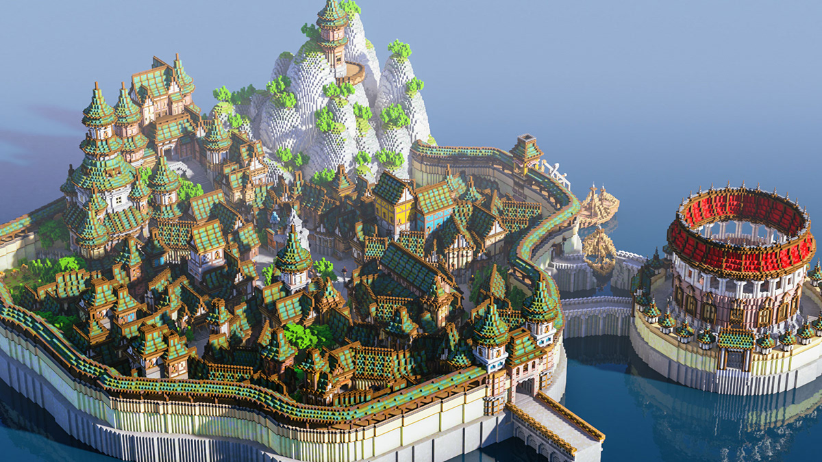 Varuna - Professional Minecraft Builders & Developers - Fantasy Spawn