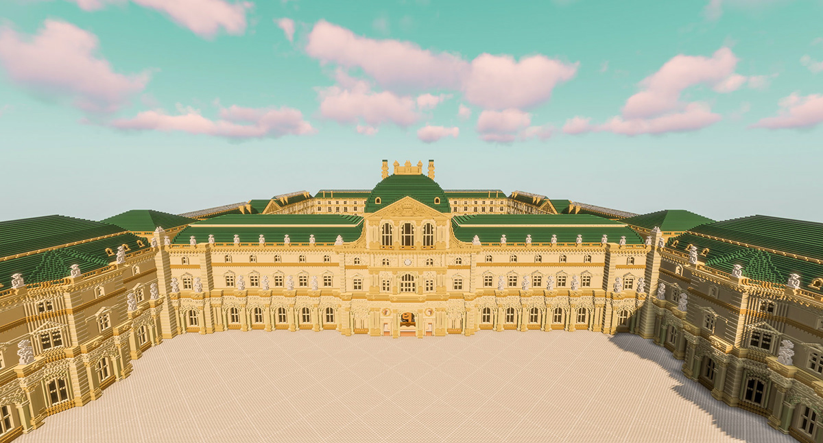 Varuna - Professional Minecraft Builders & Developers - The Louvre