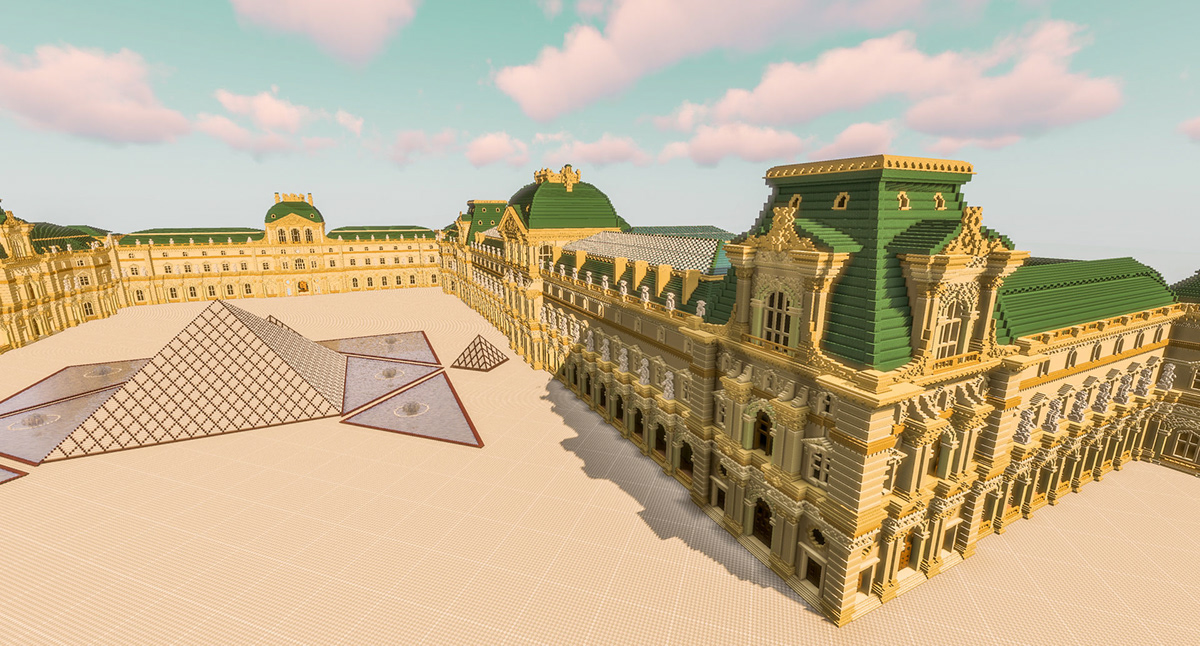 Varuna - Professional Minecraft Builders & Developers - The Louvre