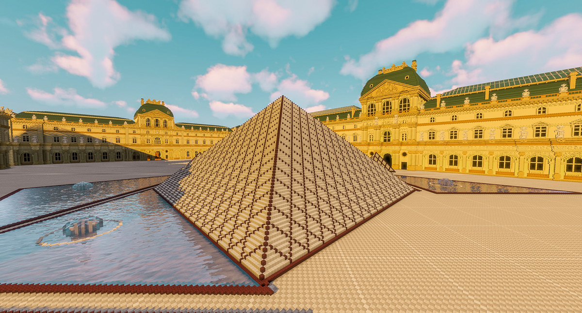 Varuna - Professional Minecraft Builders & Developers - The Louvre