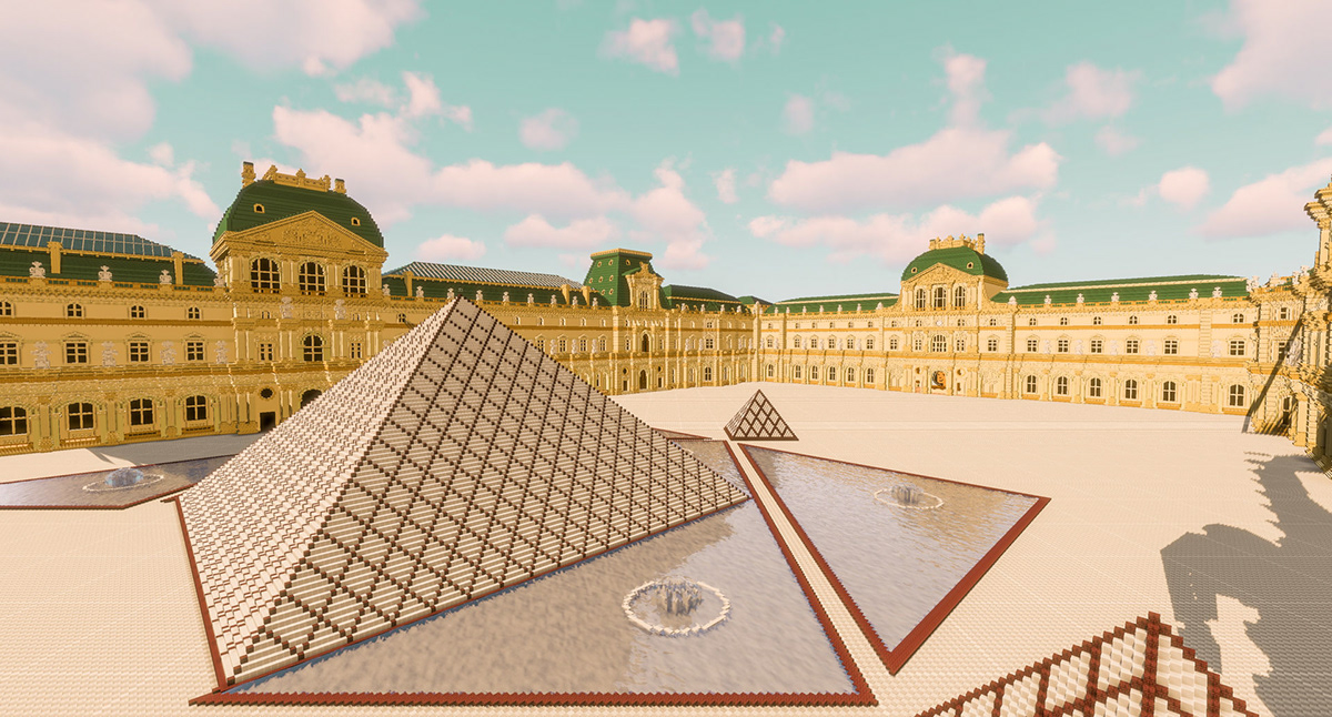 Varuna - Professional Minecraft Builders & Developers - The Louvre