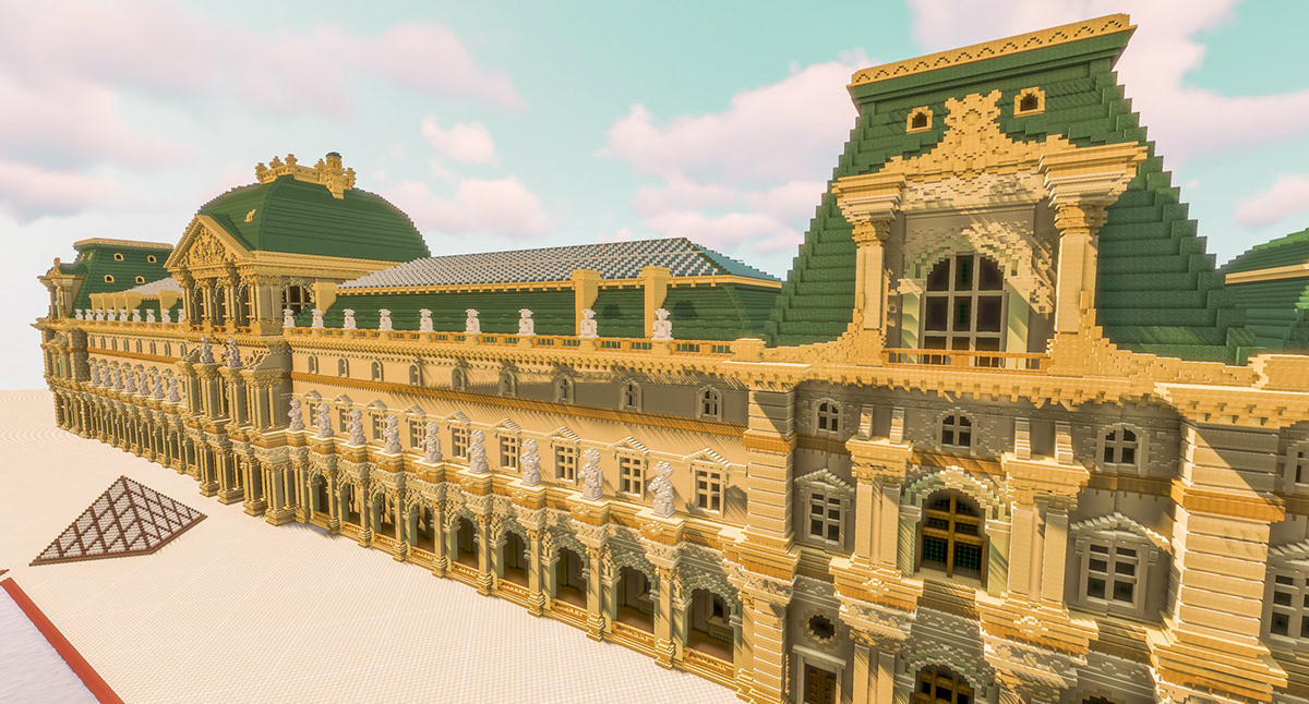 Varuna - Professional Minecraft Builders & Developers - The Louvre
