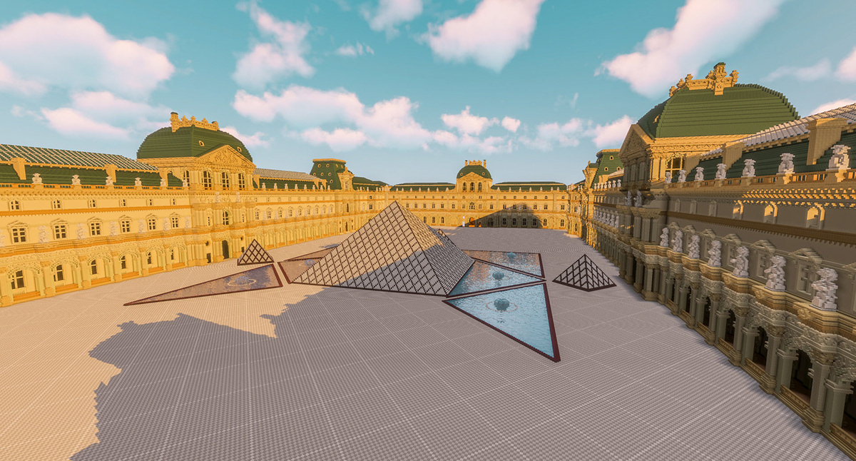 Varuna - Professional Minecraft Builders & Developers - The Louvre