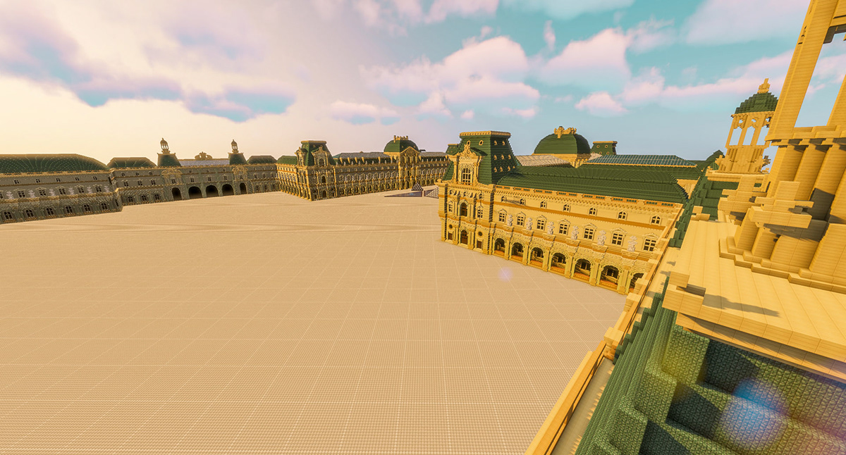 Varuna - Professional Minecraft Builders & Developers - The Louvre