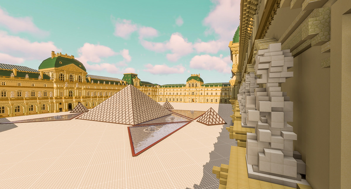 Varuna - Professional Minecraft Builders & Developers - The Louvre