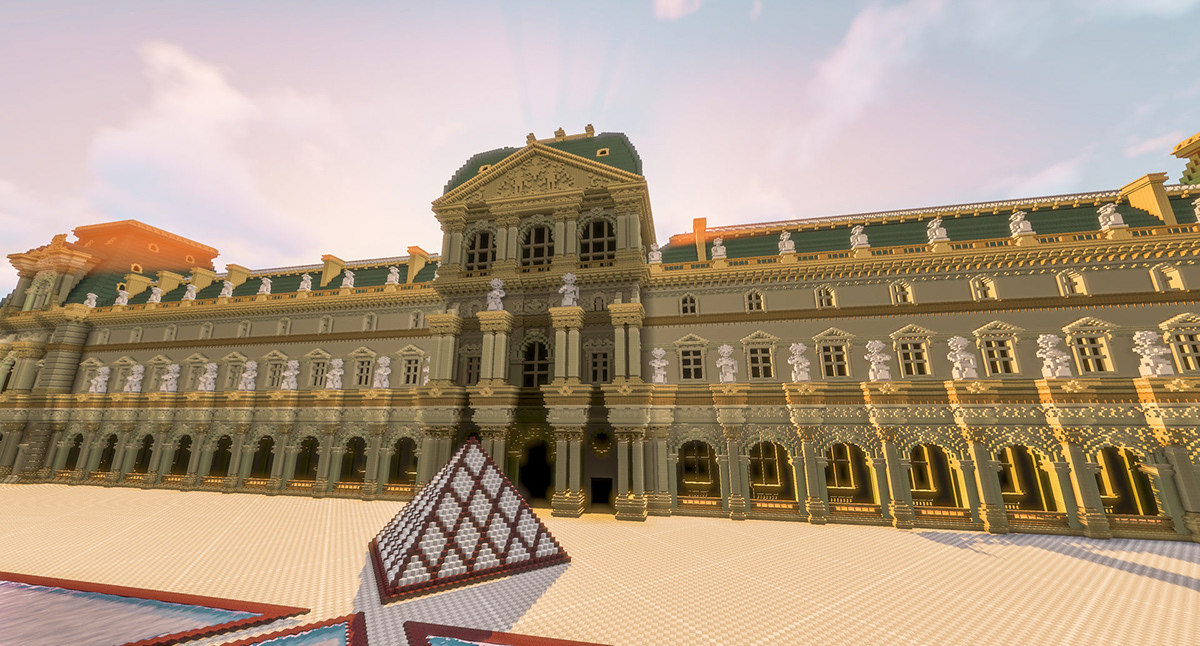 Varuna - Professional Minecraft Builders & Developers - The Louvre