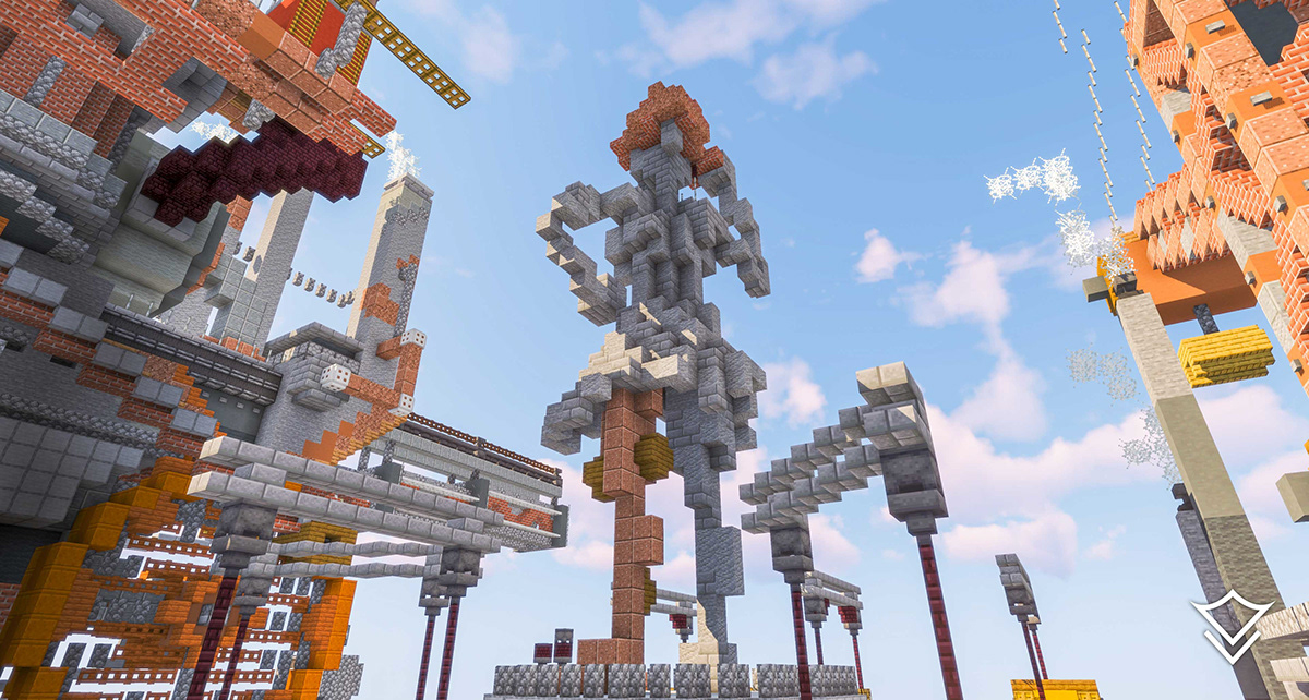 Varuna - Professional Minecraft Builders & Developers - Steampunk Factory