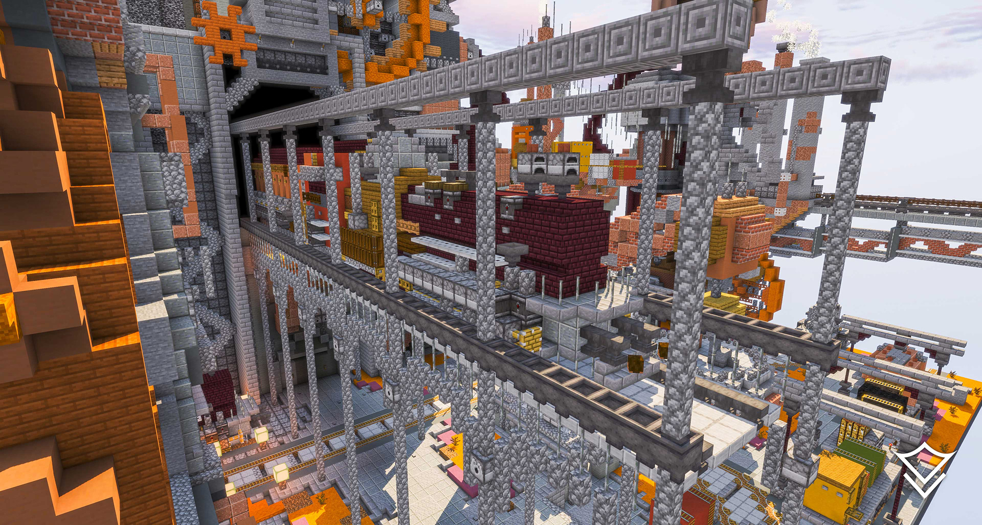 Varuna - Professional Minecraft Builders & Developers - Steampunk Factory