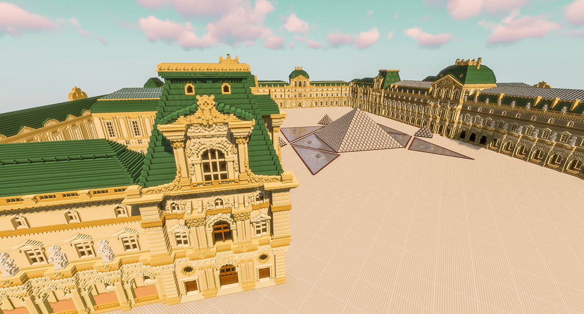Varuna - Professional Minecraft Builders & Developers - The Louvre