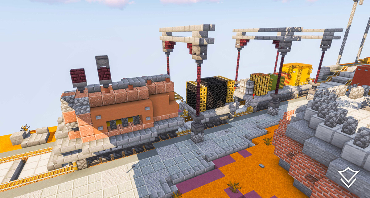 Varuna - Professional Minecraft Builders & Developers - Steampunk Factory