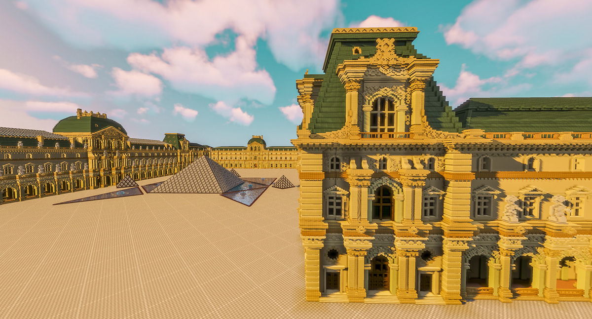 Varuna - Professional Minecraft Builders & Developers - The Louvre